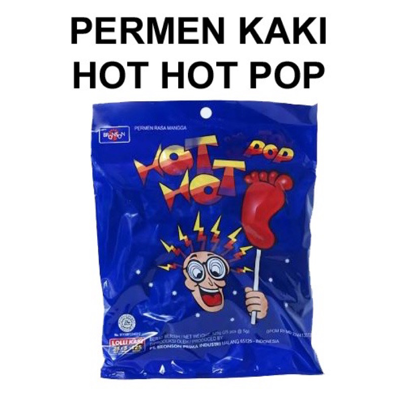 Jual PERMEN KAKI HOT HOT POP CANDY LOLIPOP PERMEN MURAH | Shopee Indonesia