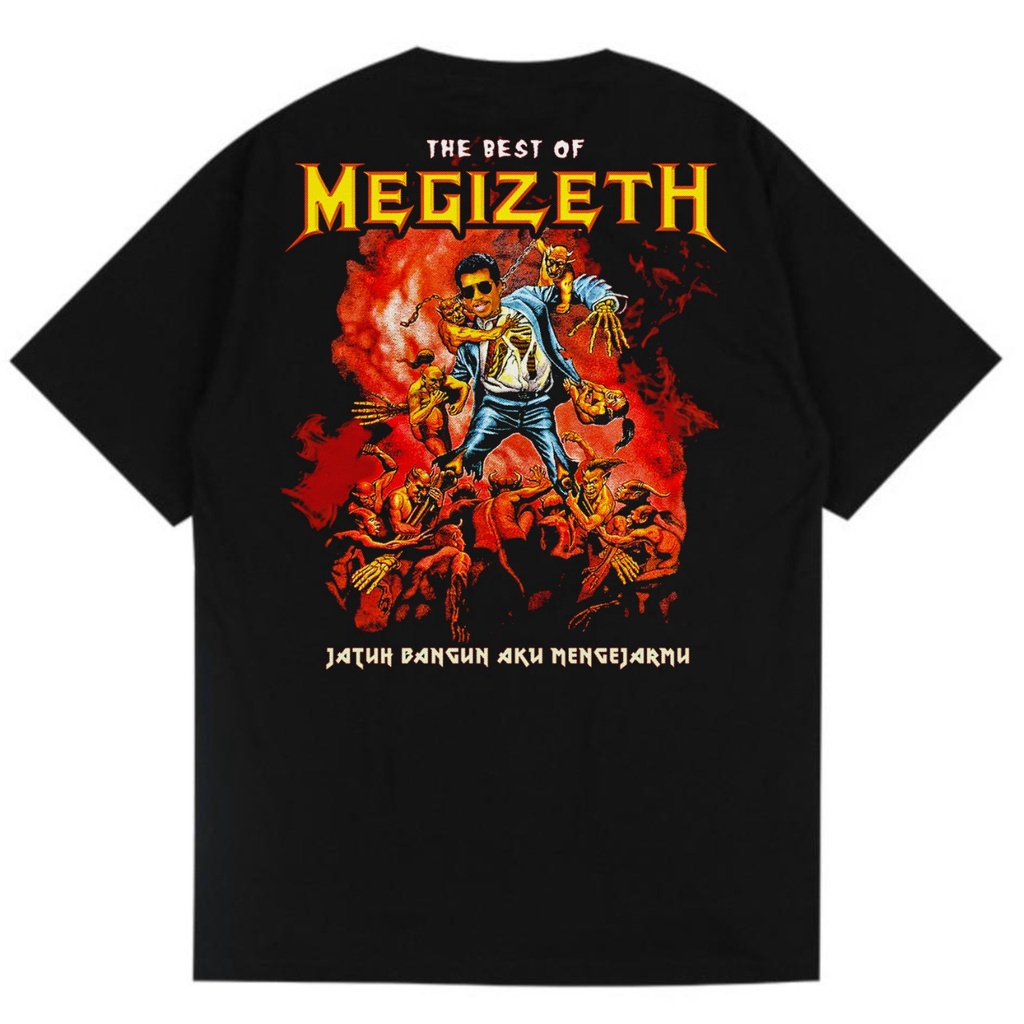 Jual Rollingstout Tshirt - Megizeth Series | Parodi Band Megadeth ...