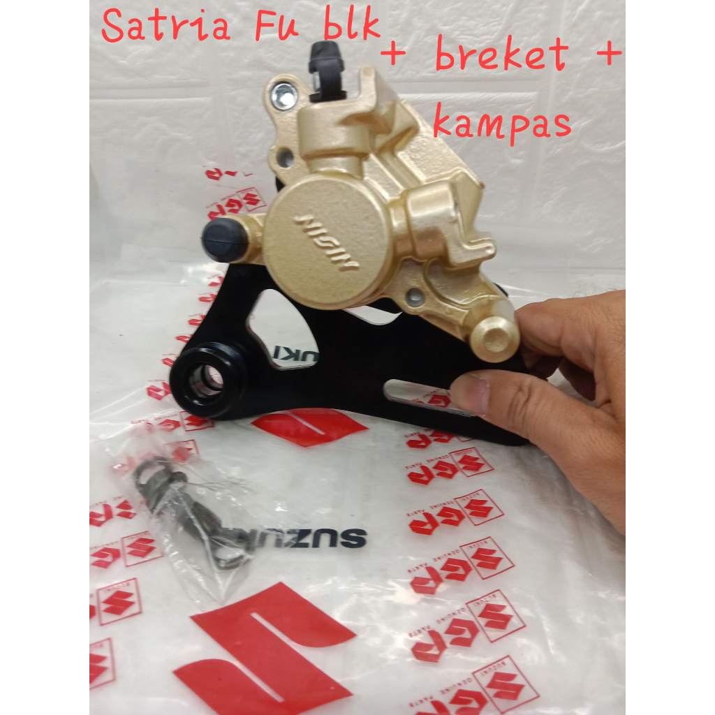 Jual KALIPER KEPALA BABI BELAKANG SATRIA FU 150 NISSIN/ PALABI CAKRAM BELAKANG SATRIA FU NISSIN ...