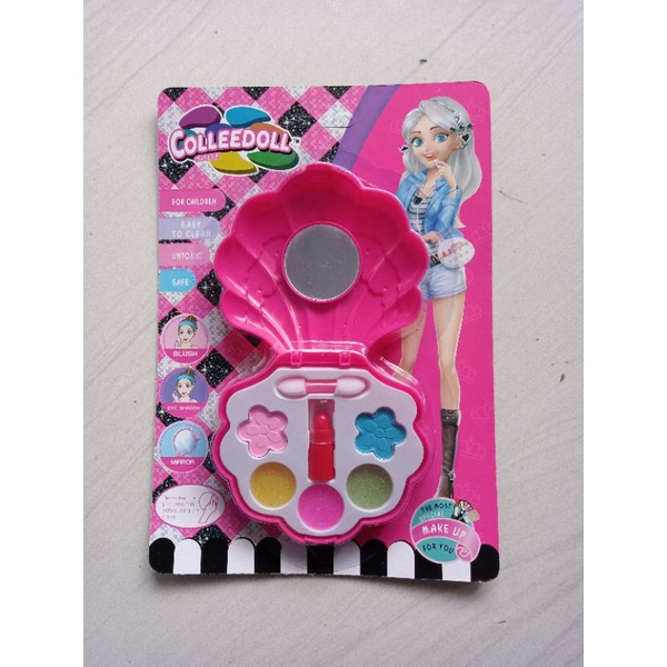 Jual Make up set cosmetic kerang mainan anak perempuan ada lipstik ...