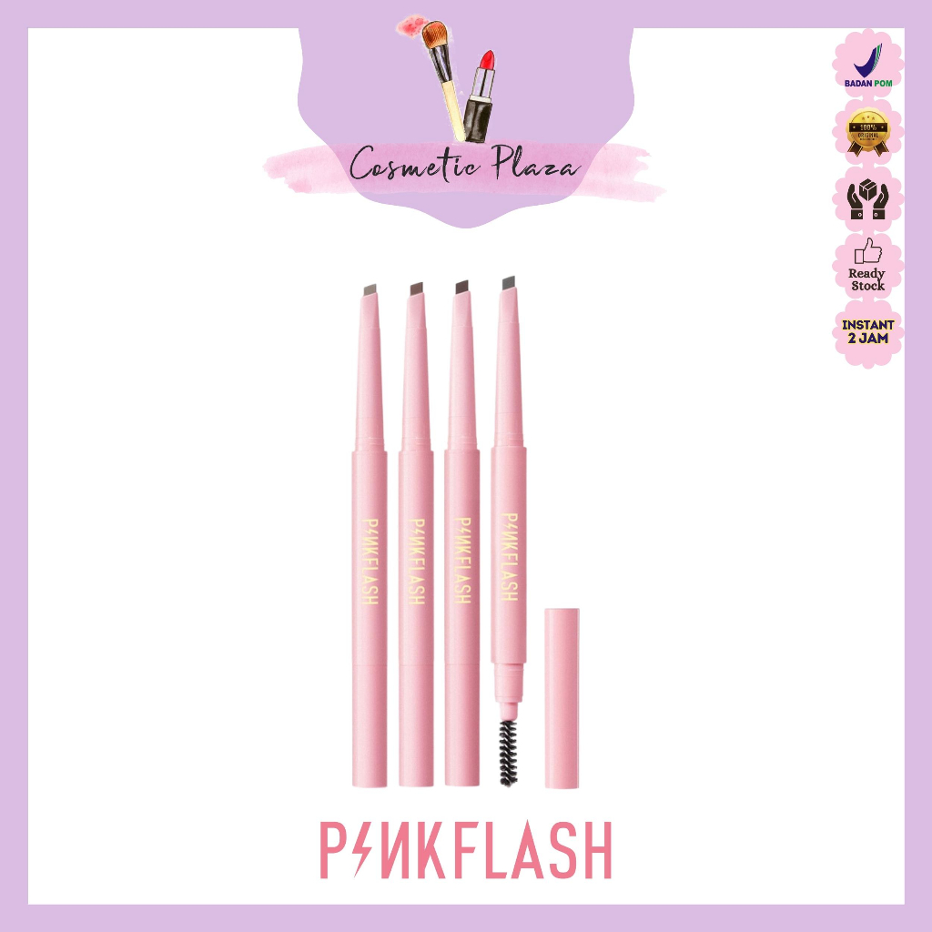 Jual PINKFLASH Automatic Eyebrow Pencil Pensil Alis Eye Brow PF-E09 ...