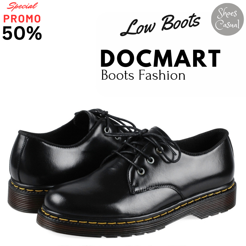 Jual Sepatu Docmart Pria Sepatu Formal High Low Boots modern Boot ...