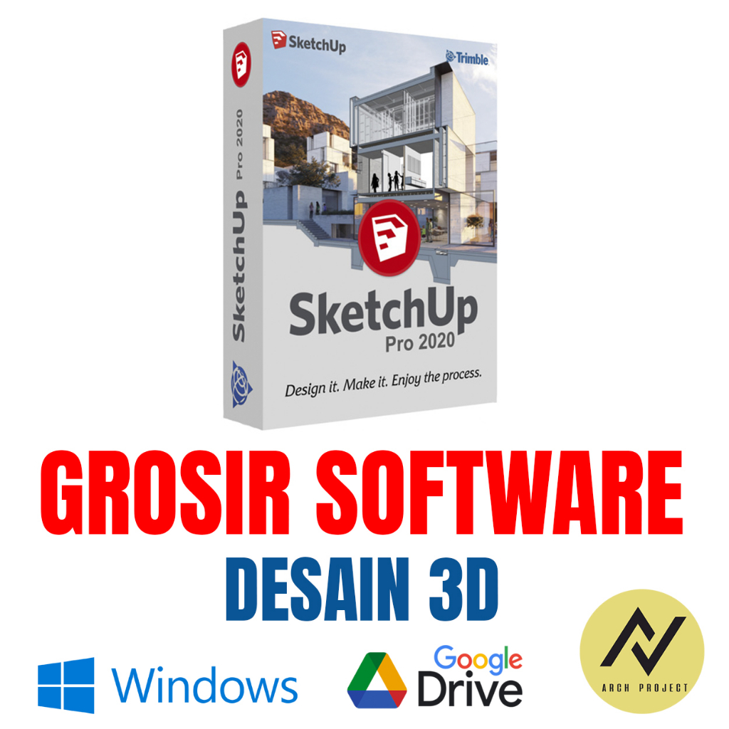 Jual Software Desain 3D - Sketchup Pro 2020 Full Version | Shopee Indonesia