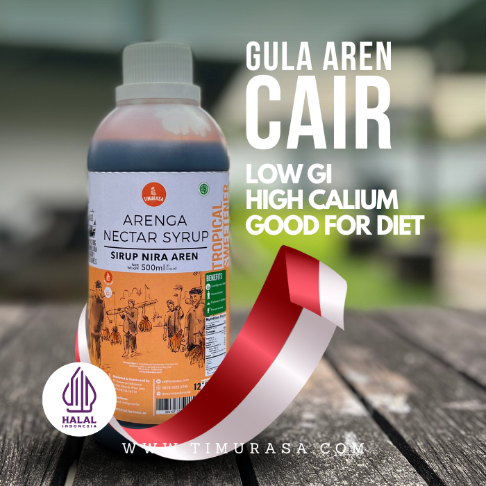 Jual Gula Aren Cair Premium Asli Timurasa - Liquid Arenga Sugar 500ml ...