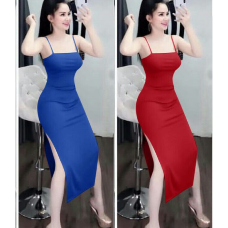 Jual DRES WANITA KOREA 1565: Dress Midi Remaja Modern dengan Sentuhan Elegan dan Kekinian ...