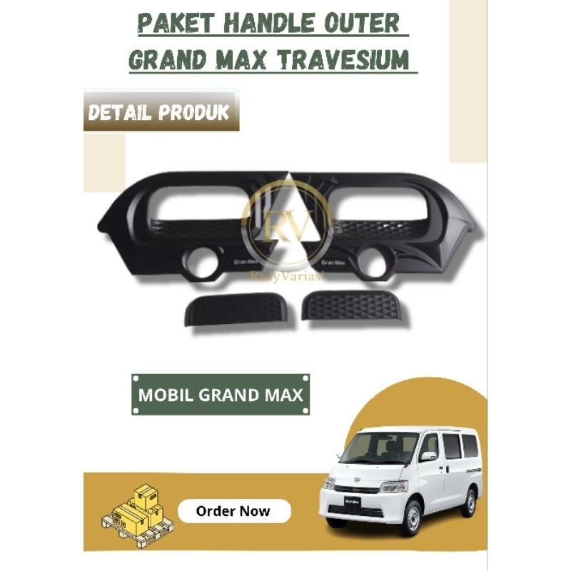 Jual Paket Cover Handle Pegangan pintu Outer Mangkok Mobil Grand Gran ...