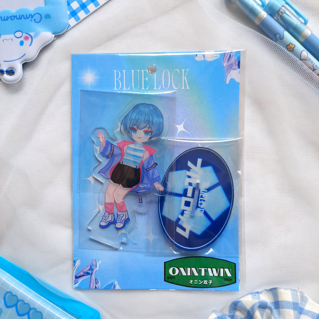 Jual BLUELOCK Chibi Acrylic Action Stand Figure Anime Fan art by ...