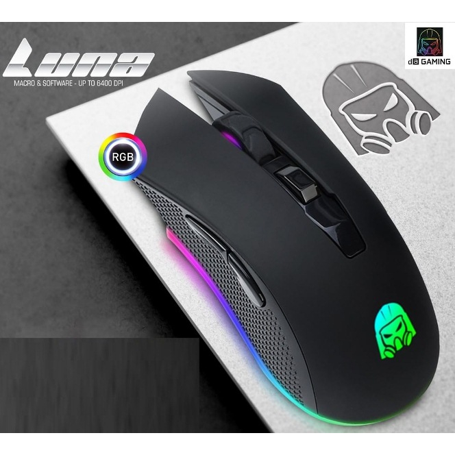 Jual Digital Alliance Mouse Gaming DA Luna RGB | Shopee Indonesia