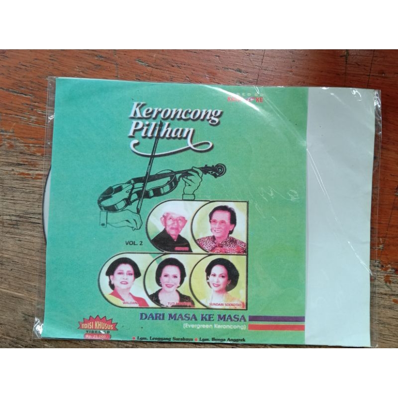 Jual Kaset Vcd lagu keroncong vol 2 | Shopee Indonesia