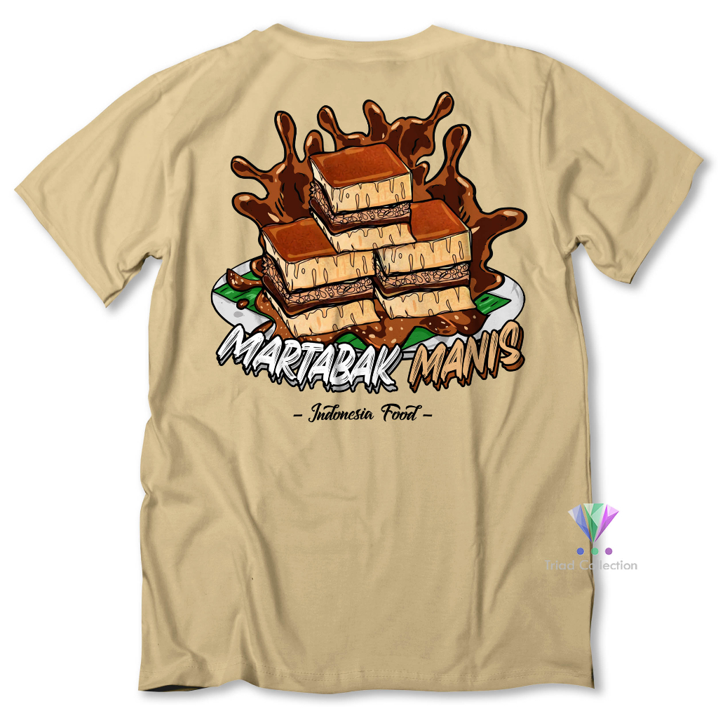 Jual KAOS MARTABAK MANIS Indonesia Local Food Series - Baju Makanan ... Jual KAOS MARTABAK MANIS Indonesia Local Food Series - Baju Makanan ...