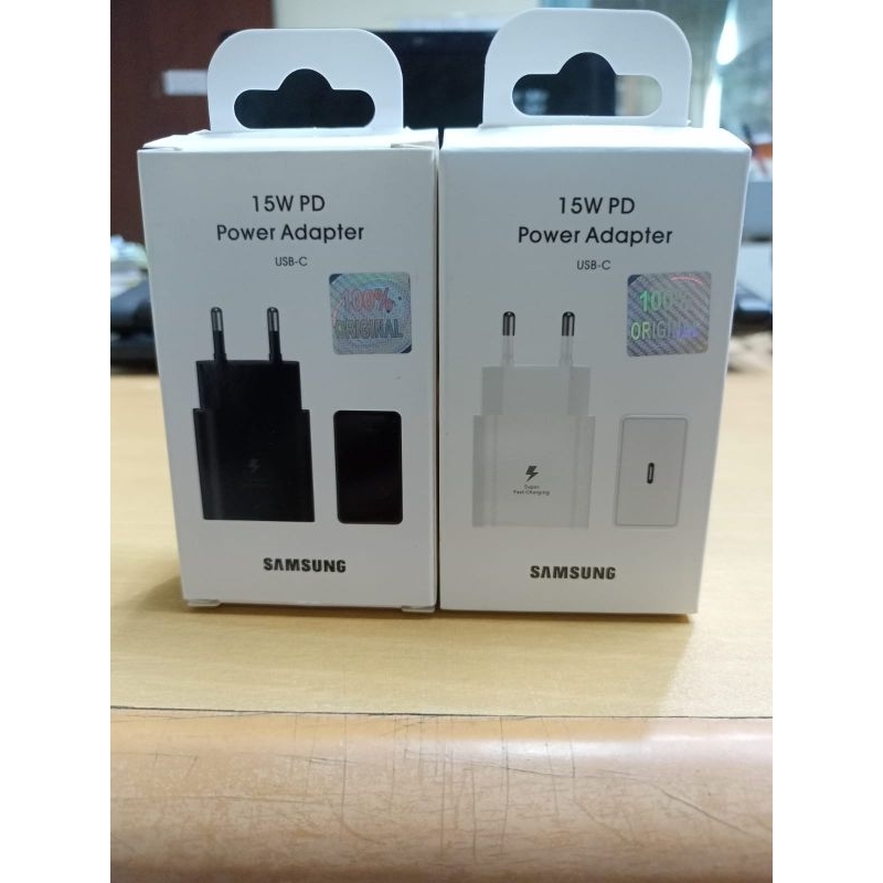 Jual Samsung Charger 15w Usb Type C ORIGINAL 100% Support Fast Charging | Shopee Indonesia