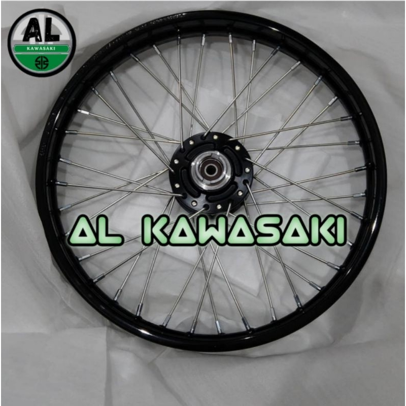 Jual velg velek pelek roda depan assy w 175 cafe w175 SE original ...