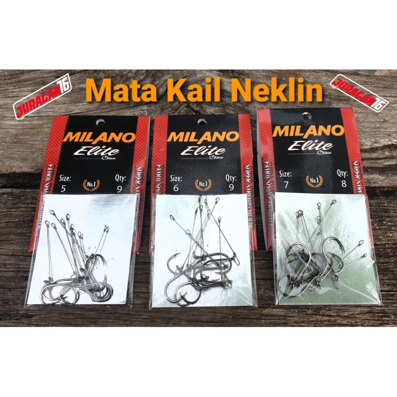 Jual Mata Kail Neklin 100% Anti Putus - Milano Elite | Shopee Indonesia
