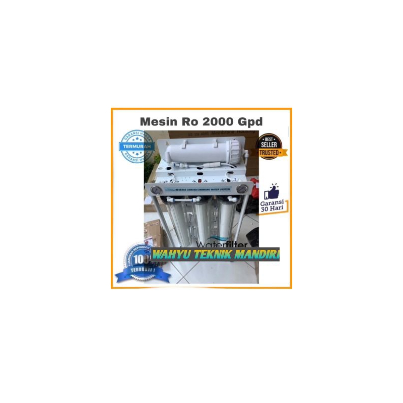 Jual Mesin Ro 2000 Gpd Osmosis Mesin Reverse Osmosis 2000 Gpd Filter ...