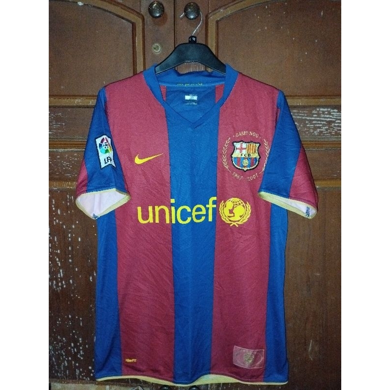 Jual Jersey Barca Home 2007/2008 Original | Shopee Indonesia