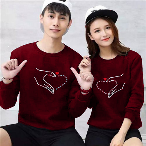 Jual SHOP-COD-PAKAIAN BAJU COUPLE PASANGAN LENGAN PANJANG-AURA-KAOS ...