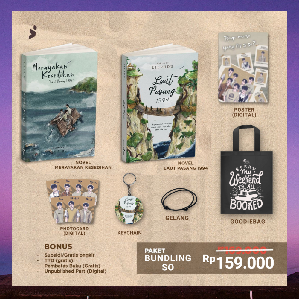 Jual Novel Merayakan Kesedihan & Laut Pasang By Lilpudu - Akad | Shopee Indonesia