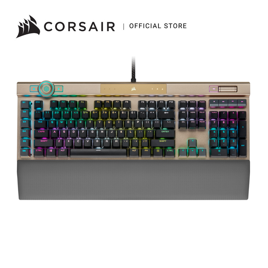 Jual Corsair K100 RGB OPX Optical Mechanical Gaming Keyboard - Midnight ...