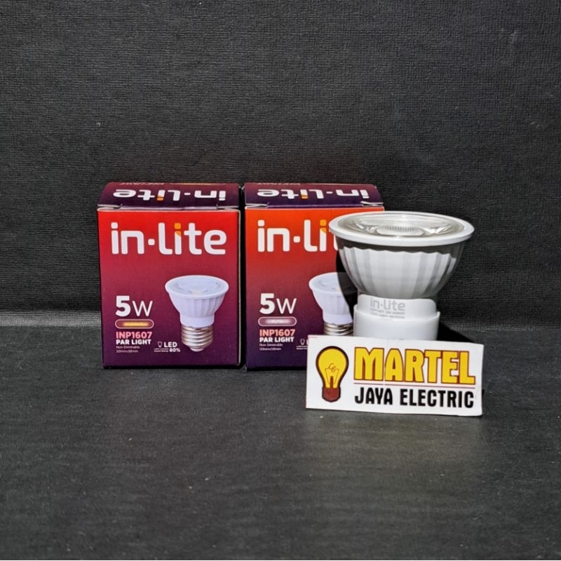 Jual LAMPU LED INLITE 5 WATT 220 VOLT / LEDINP1607 FITING E27 (NO DIMMABLE) | Shopee Indonesia