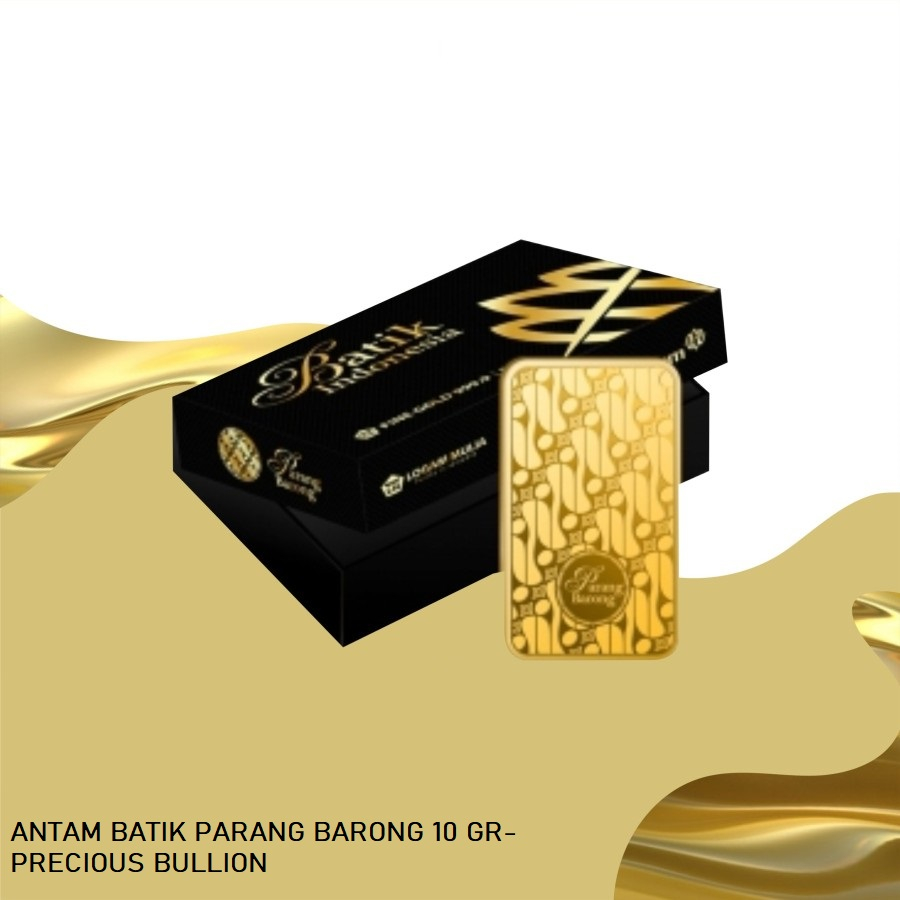 Jual Logam Mulia Antam Batik Seri 1 Parang Barong 10 gram, Langka ...