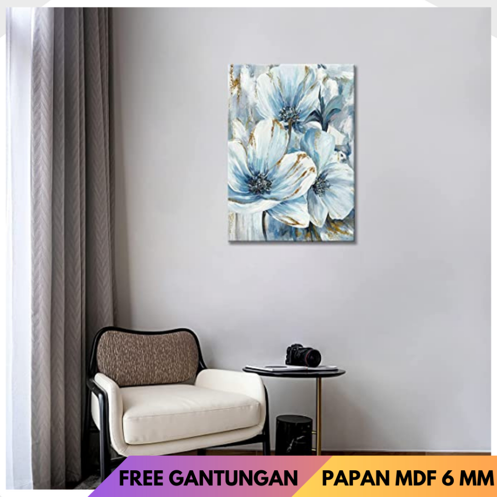 Jual POSTER MDF BUNGA AESTHETIC / HIASAN DINDING AESTHETIC / WALL DECOR ...