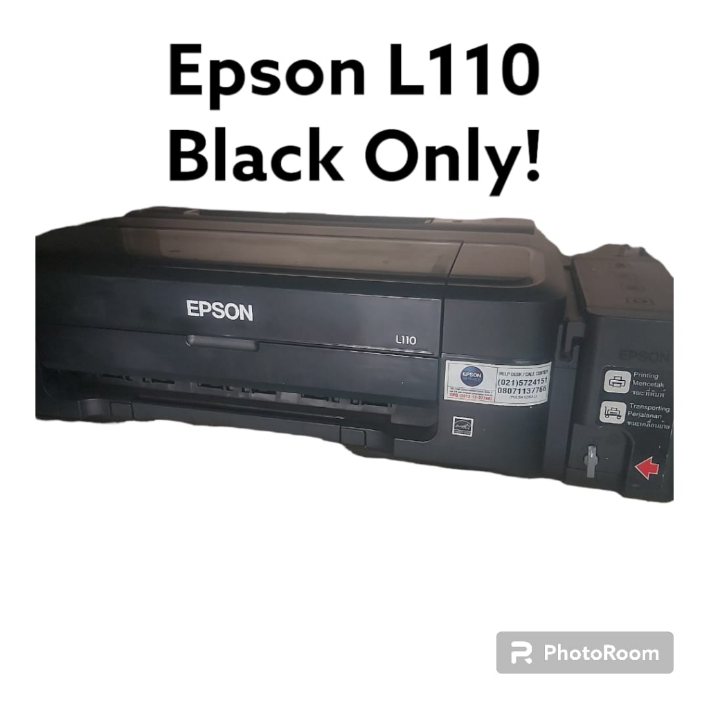Jual Printer Epson L110 (Second) Black only. Siap Pakai! | Shopee Indonesia