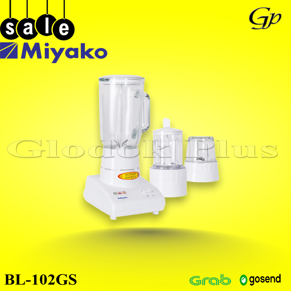 Jual blender MIYAKO 3 in 1 BL-102 GS kaca gelas BL102 102GS BL102GS ...