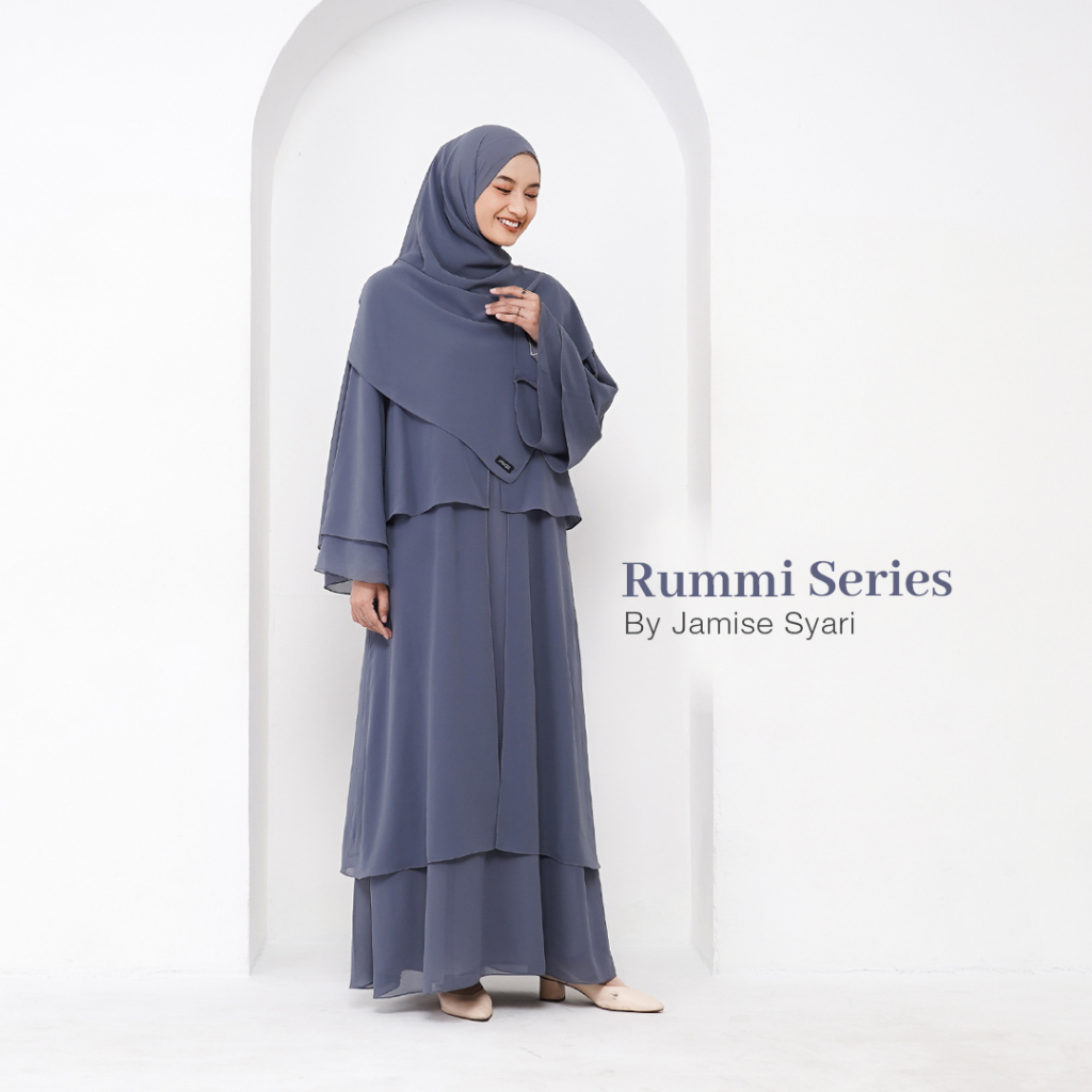Jual Jamise | Rummi Series New Color II | Gamis Set Ceruty Layer ...