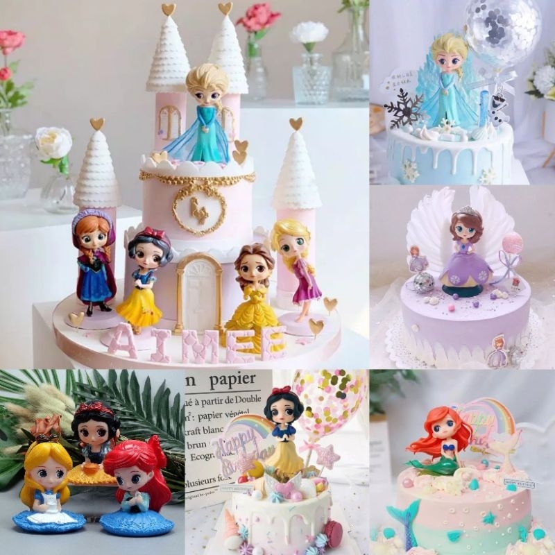 Jual Topper Princess Disney/Figure Disney Princess Edition Elsa/Anna ...