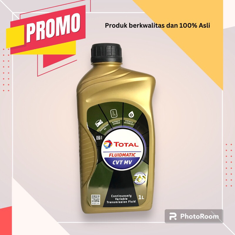 Jual Total CVT MV 1 liter / Olie transmisi matik/ Oli matik CVT ...