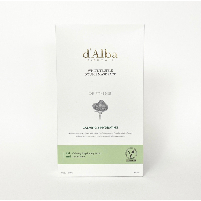 Jual D’Alba White Truffle Double Mask Pack [NCT Jaemin Pick’s] dalba ...