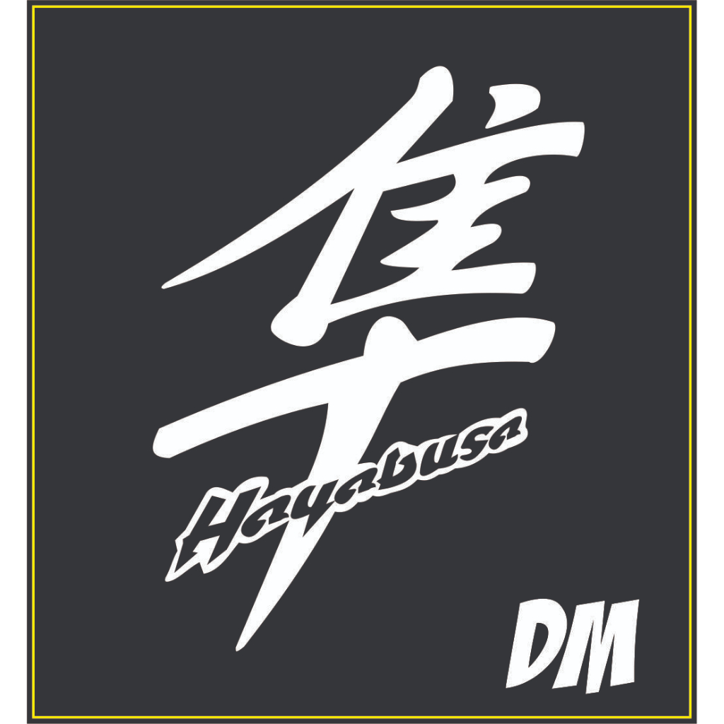 Jual Sticker Cutting Logo Hayabusa Cocok Buat Motor Mobil & DDL ...