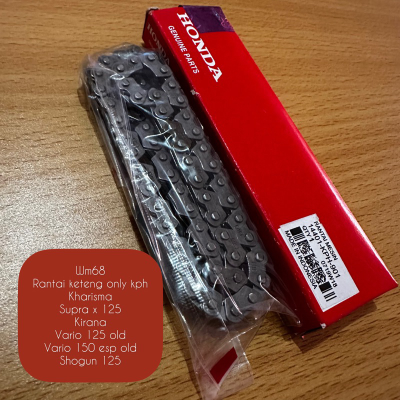 Jual rantai keteng / kamprat only kph kharisma supra x 125 kirana vario ...