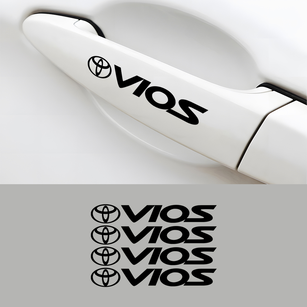Jual Stiker Handle Pintu Mobil Toyota Vios - Car Decal Sticker | Shopee ...