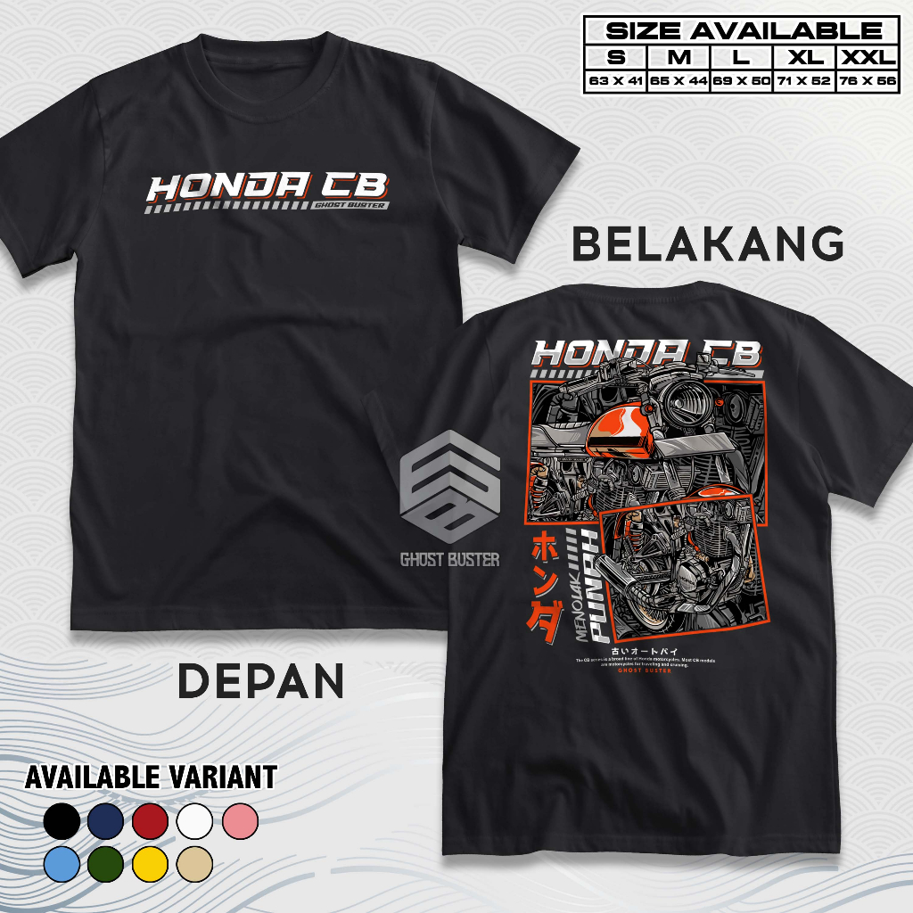 Jual Kaos Racing Honda CB 100 Menolak Punah Baju Distro Motor Herex Honda Gank Tshirt Otomotif ...