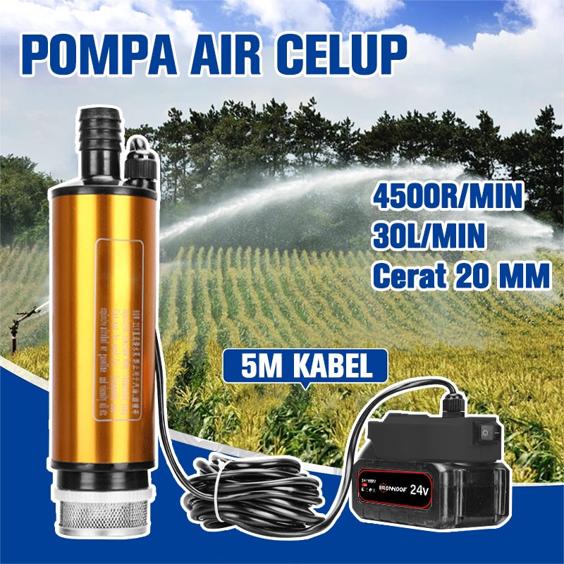 Jual Rechargeable Pompa Air Celup Mini Kecilmp Mini Oli Bertenaga ...