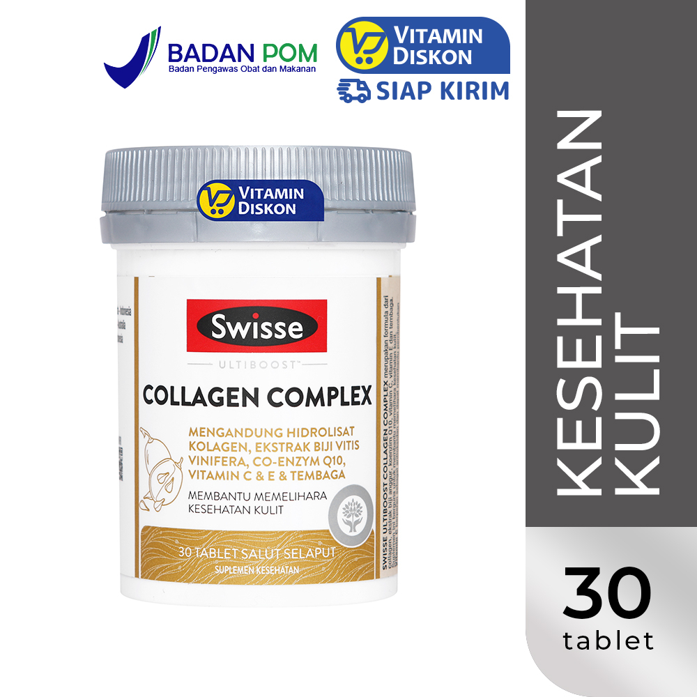 Jual SWISSE ULTIBOOST COLLAGEN COMPLEX - 30 TAB | Shopee Indonesia