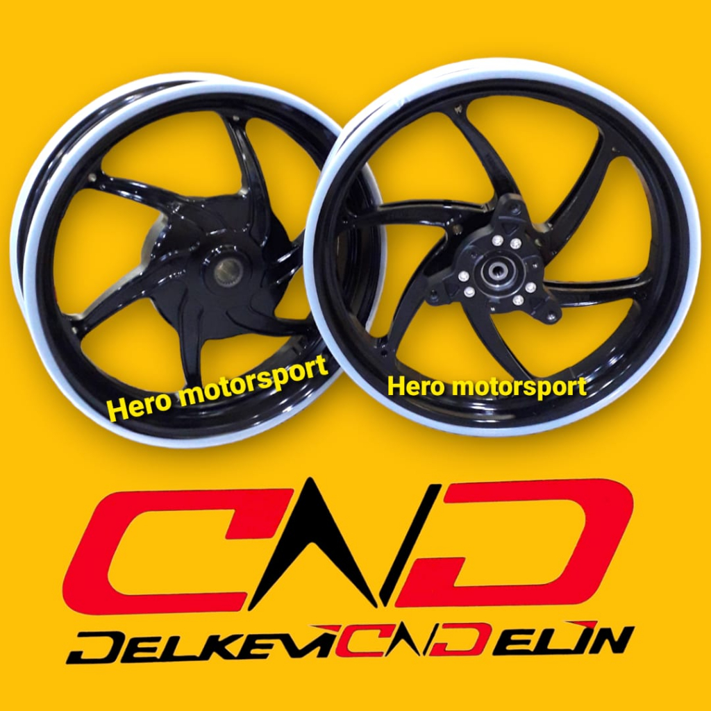 Jual Velg Velek Delkevic DND Yamaha Aerox New/Aerox old Best Quality ...