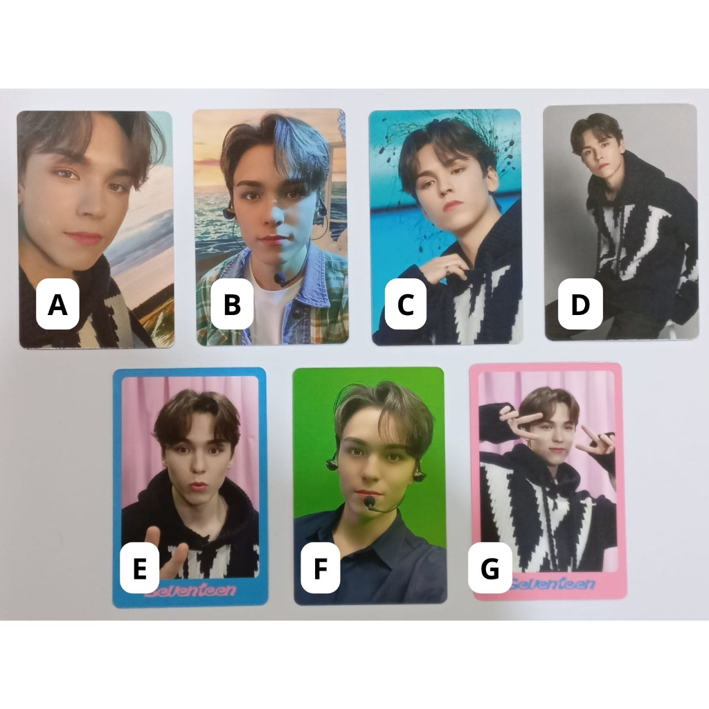Jual PHOTOCARD SEVENTEEN OFFICIAL DICON 102 DFESTA THE 8 MINGYU DK ...
