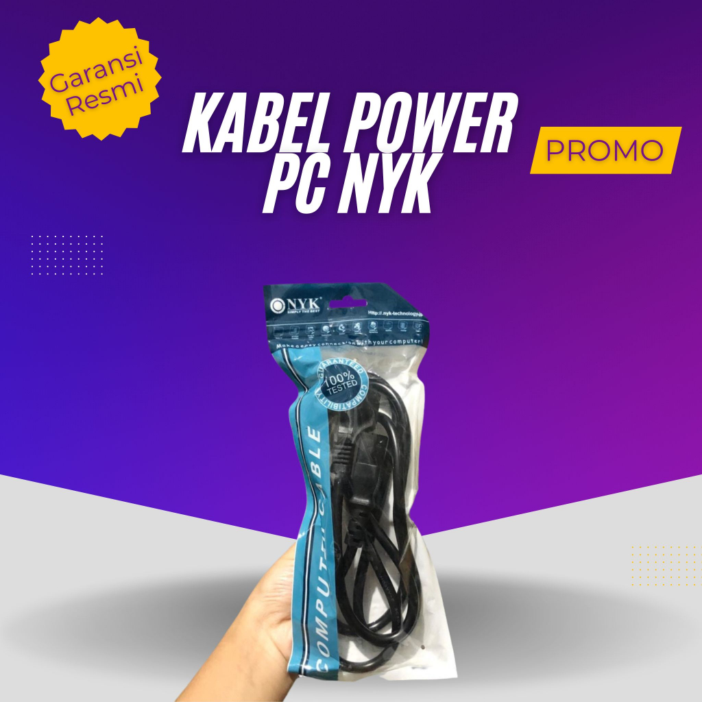 Jual KABEL POWER PC NYK | Shopee Indonesia