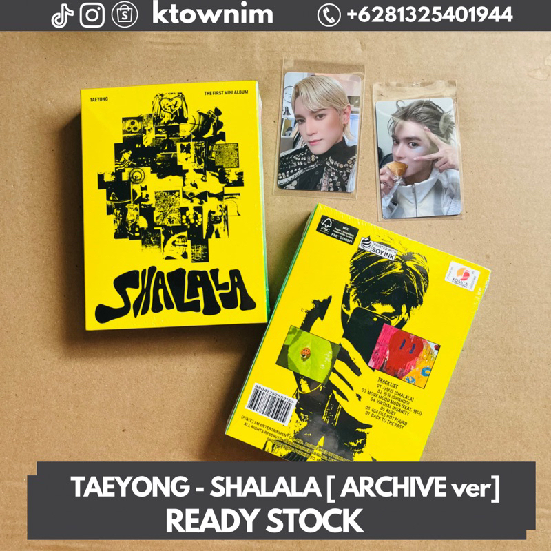 Jual [READY] NCT TAEYONG 1st mini album [ SHALALA ] | Shopee Indonesia