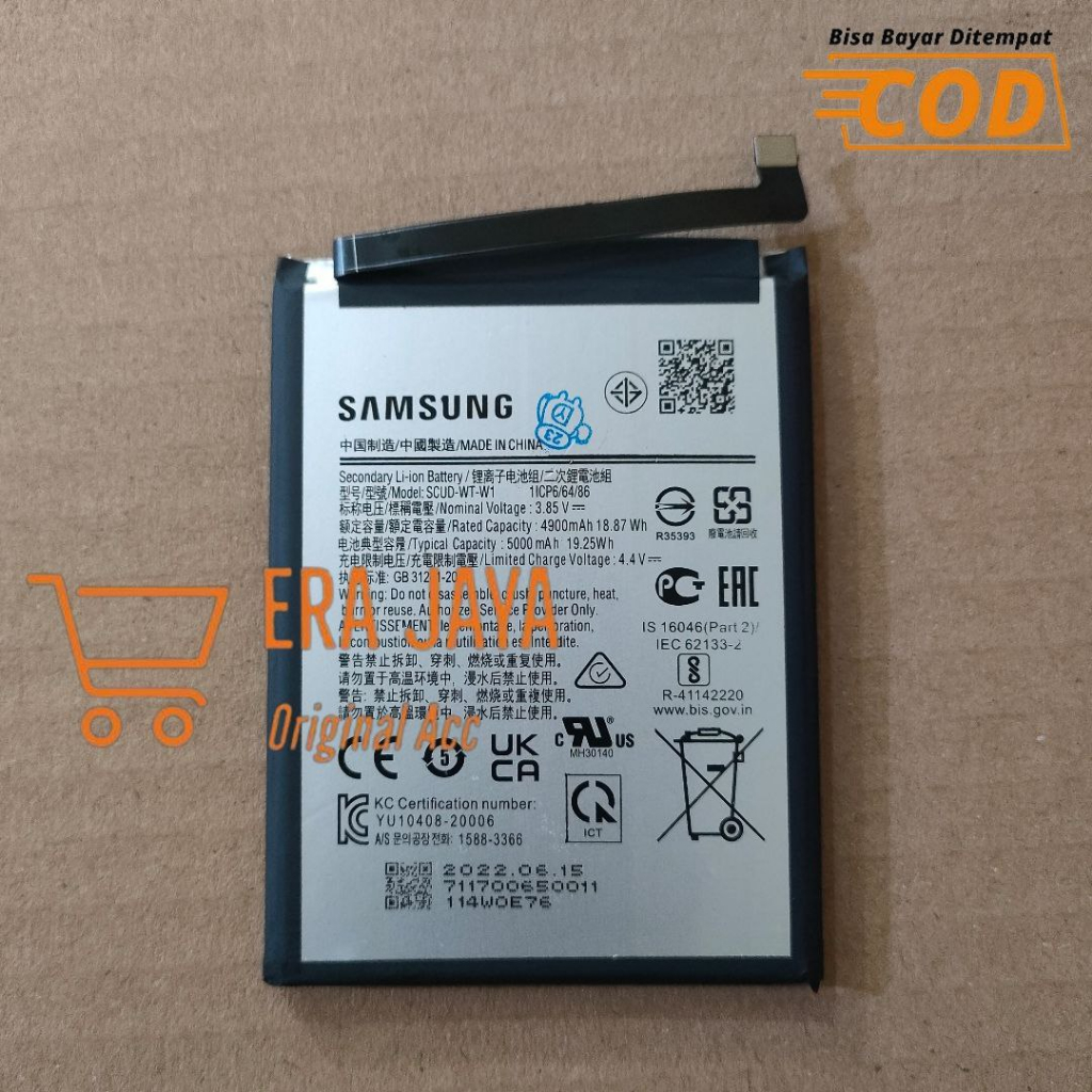 Jual SAMSUNG GALAXY A04 - Baterai Batre Hp Samsung A04 A045 A045F Model SCUD-WT-W1 Battery Tanam ...