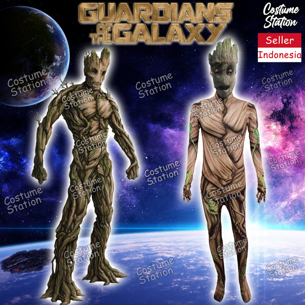 Jual Kostum Groot / Costume Superhero Guardians Of The Galaxy cowo dewasa | Shopee Indonesia