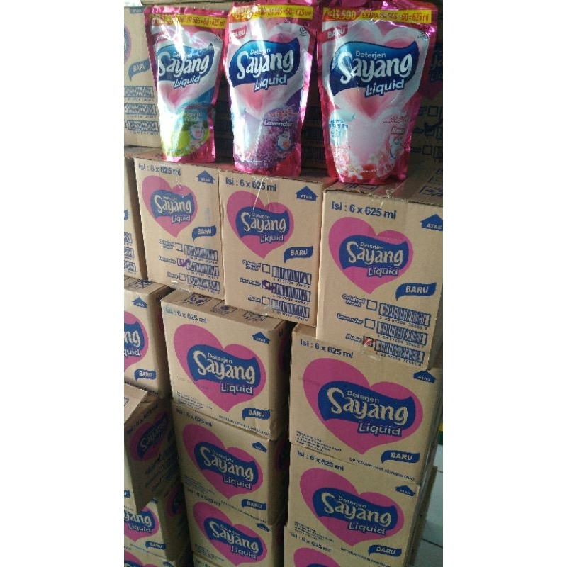 Jual Detergent sayang liquid 625ml | Shopee Indonesia