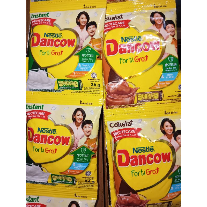 Jual Susu Dancow bubuk sachet 26gr renteng (isi 10 sachet) | Shopee ...