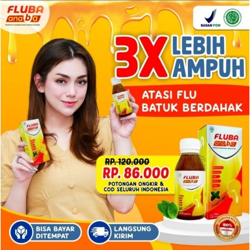 Jual Fluba Anaba Original 130ml - Legakan Batuk Flu Untuk Anak Dan ...