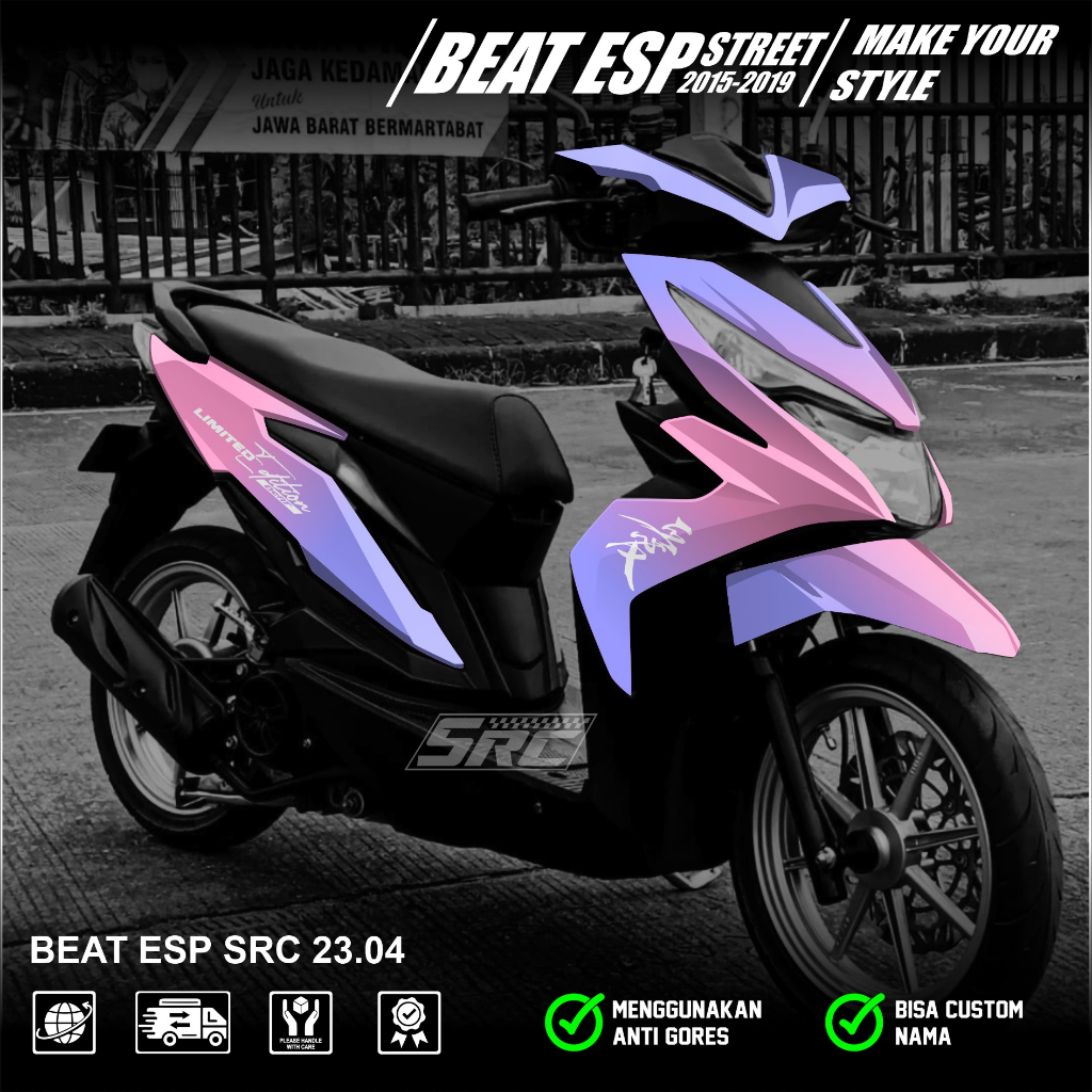 Jual Decal Sticker Full Body Beat fi Esp Beat Street 2016 2017 2018 ...