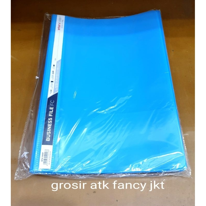 Jual Map InterX Business File FC - warna Biru / Snel hecter acco / Map ...