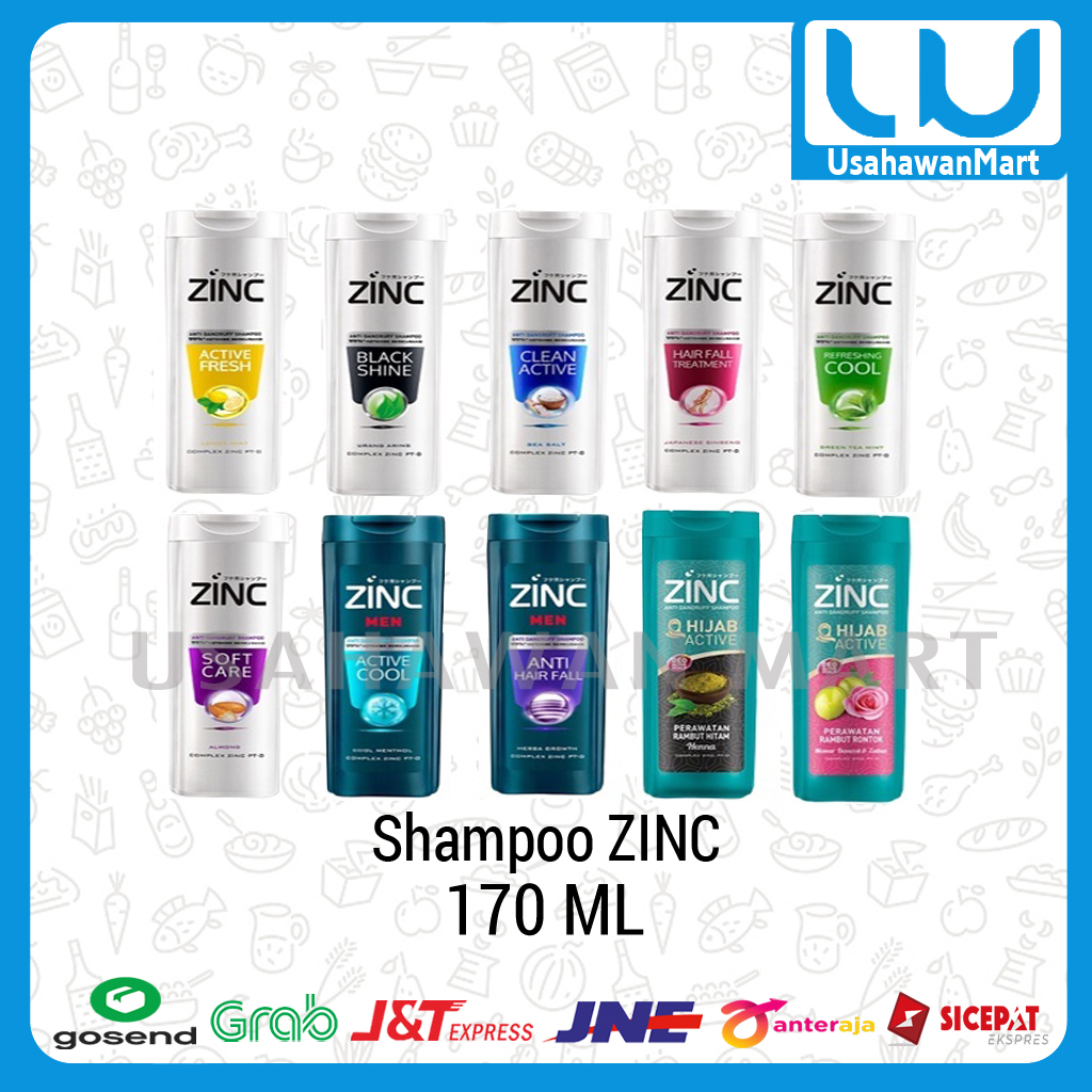 Jual Shampoo Zinc Botol Ukuran 170 ML | Shopee Indonesia