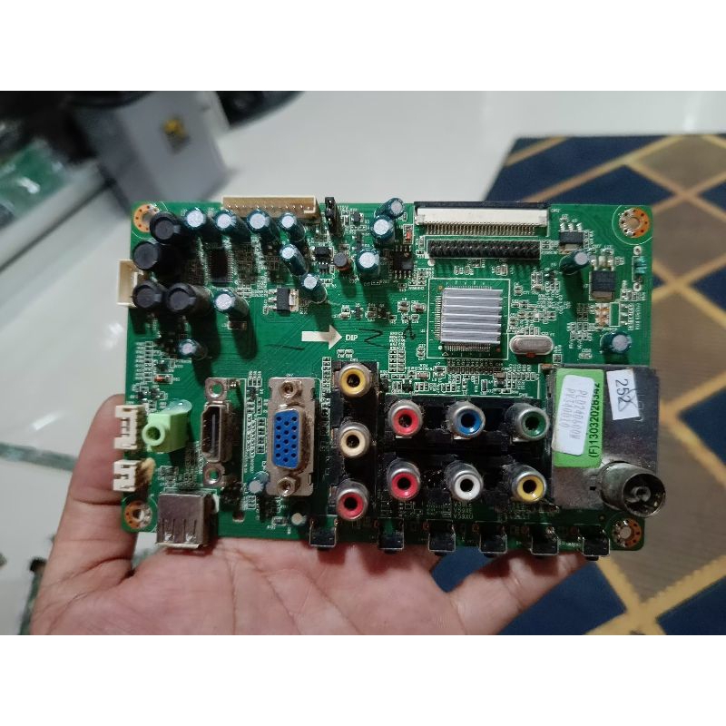 Jual MAINBOARD MB MODUL MESIN TV POLYTRON PLD24T605 PLD24T605W | Shopee ...